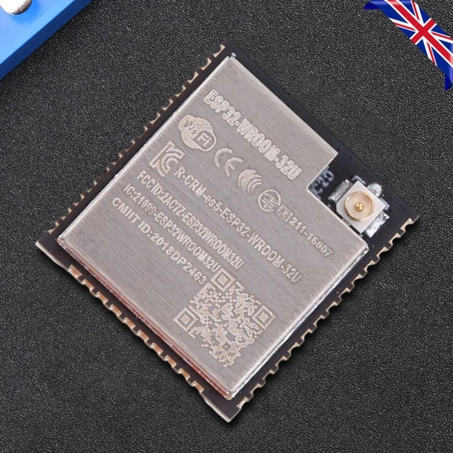 ESP-WROOM-32 WI-FI BT BLE MCU Module 150 Mbps for Smart Electronics £4. ...