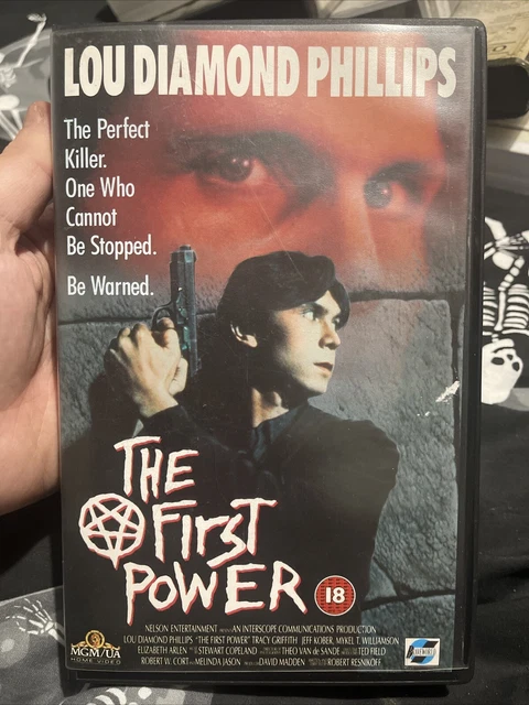 THE FIRST POWER VHS Video Big Box Ex Rental Cert Cannon MGM Warner £5. ...