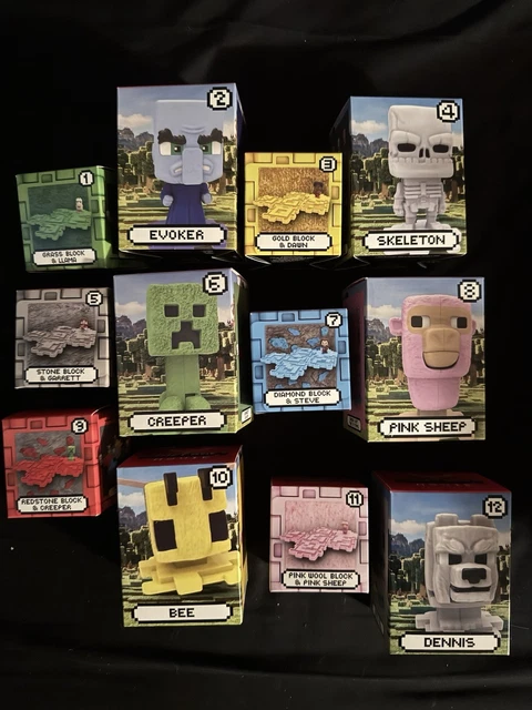 MCDONALD’S A MINECRAFT Movie Happy Meal Toy Set. COMPLETE AND SEALED £ ...
