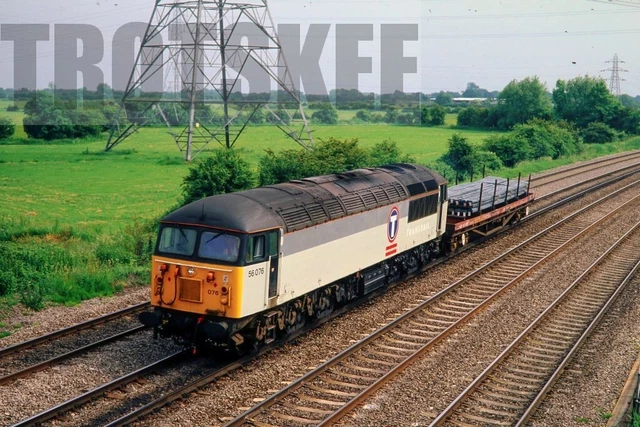 35MM SLIDE BR British Railways Diesel Loco Class 56 56076 1996 Original ...