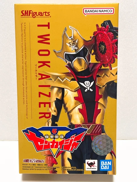 S.H.FIGUARTS TWOKAIZER KIKAI Sentai Zenkaiger Figura Power Ranger ...