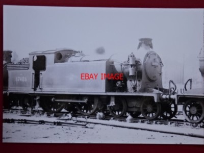PHOTO LNER Ex Nbr Class C16 Loco No 67486 £3.00 - PicClick UK