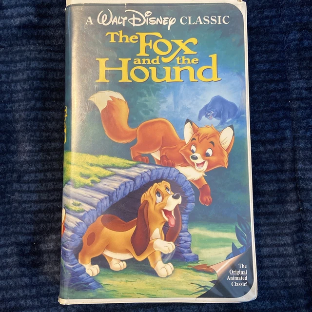 WALT DISNEY FOX and the hound RARE Original Black Diamond Classic ...