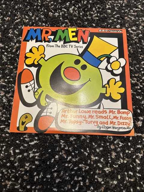 MR MEN LP vinyl Record Arthur Lowe BBC 1978 12” £0.99 - PicClick UK
