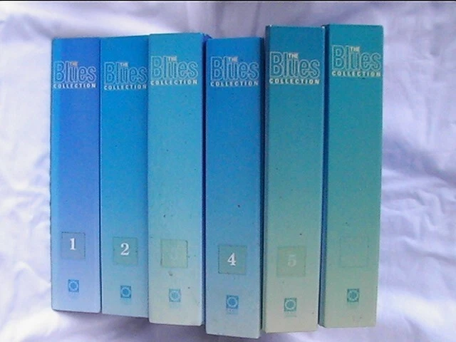 COMPLETE SET OF 92 Blues Collection CDs & magazines in 6 binders ...