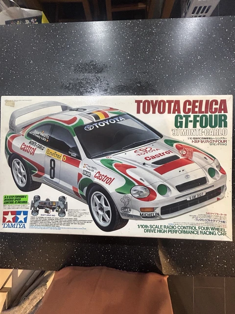 VINTAGE TAMIYA 58201 Castrol Toyota Celica GT-4 97 Monte Carlo New ...