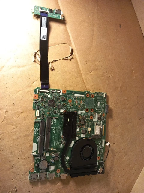 DELL VOSTRO 15 3568 DDR4 Laptop Motherboard With i5-VEGAS/TURIS SKL/KBL ...