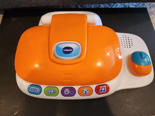 VTECH TOTE & Go Laptop Orange Computer Kids Learning #1554 *Tested* £11 ...