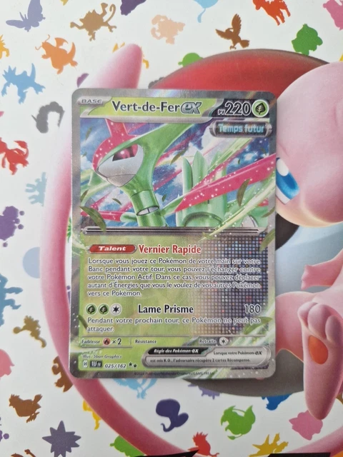 CARTE POKEMON VERT De Fer Ex 025/162 🇫🇷 Fr 🇫🇷 Forces Temporelles EUR 1 ...