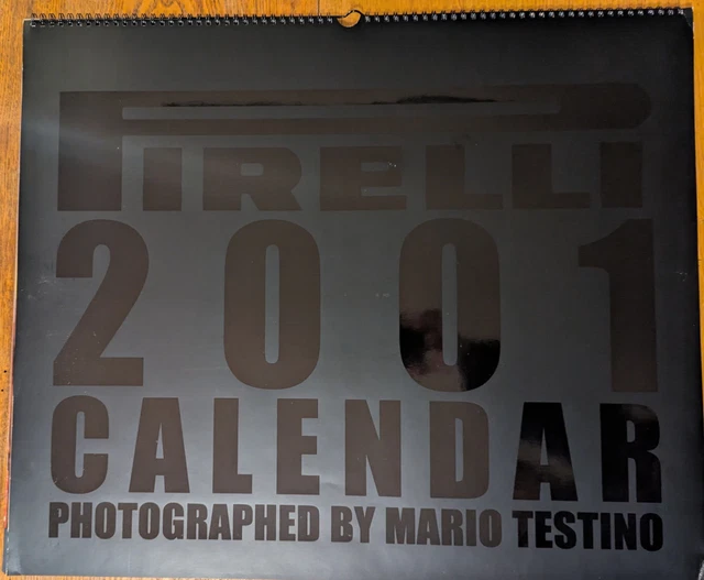 CALENDRIER PIRELLI 2001 Calendar -RARE- M.Testino -GISELE BUNDCHEN ...
