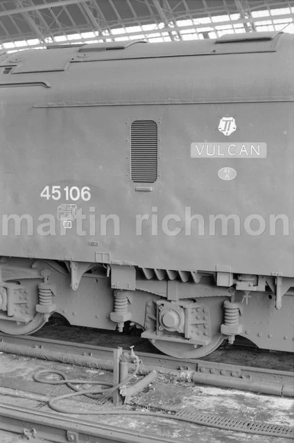 ST. PANCRAS CLASS 45 45106 VULCAN 30.3.88 John Vaughan Negative RN277 £ ...