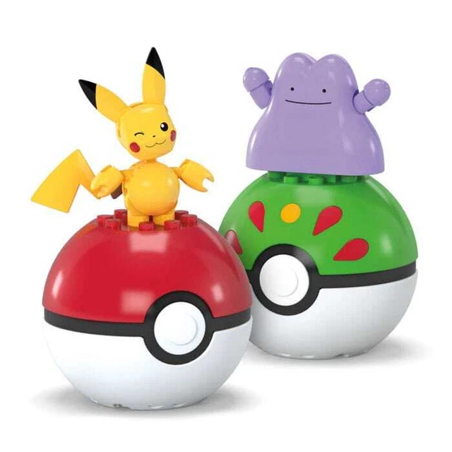 POKÉMON MEGA CONSTRUCTION Set Poké Ball Collection: Pikachu & Ditto EUR ...