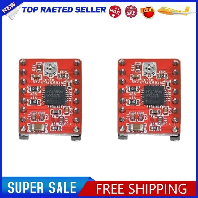 A4988 STEP MOTOR Extension Module with Heat Sink for 3D Printer (A4988 ...