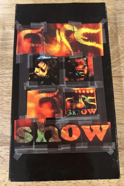 THE CURE SHOW VHS Movie Concert Music Video Robert Smith Rare New Wave ...