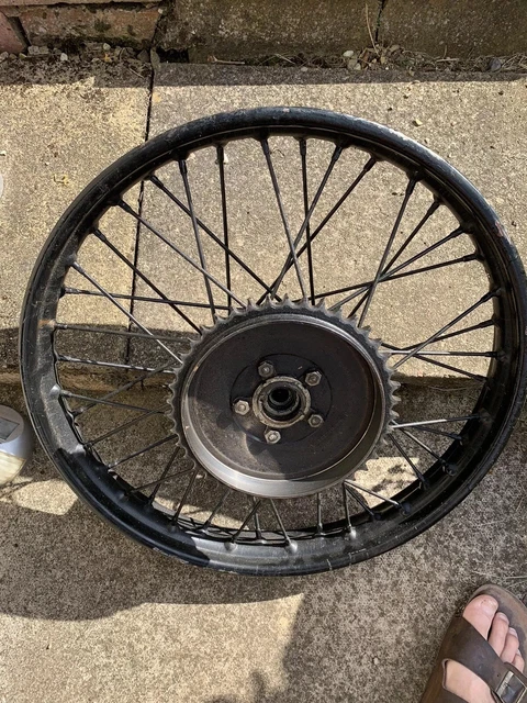 AJS MATCHLESS HEAVYWEIGHT Early Single Side Hub 19” Rear Wheel £26.00 ...