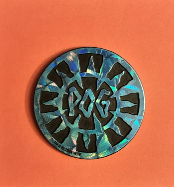 PLASTIC POG SLAMMER Kini from 1994 World Pog Federation #22 WPF £12.26 ...