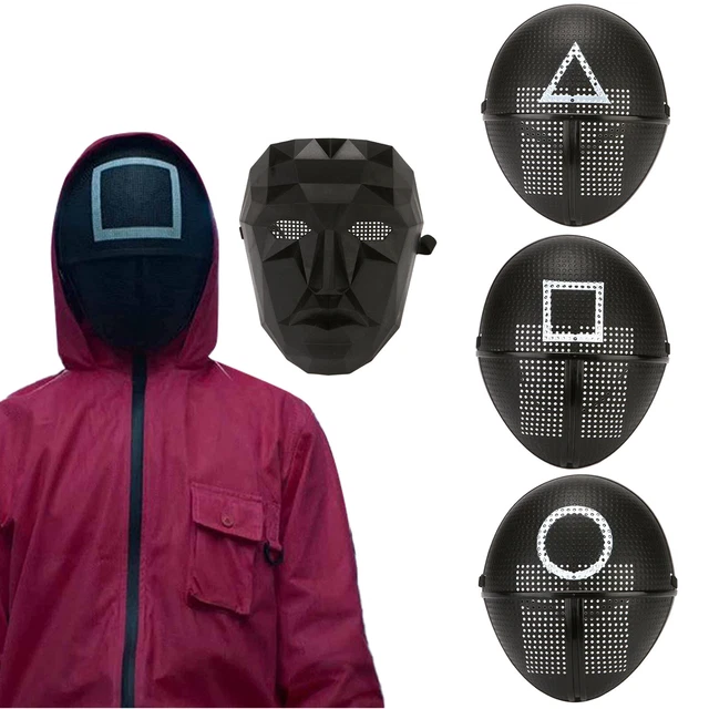 2025 SQUID GAME Full Mask Frontman Square Circle Triangle High Qualit ...