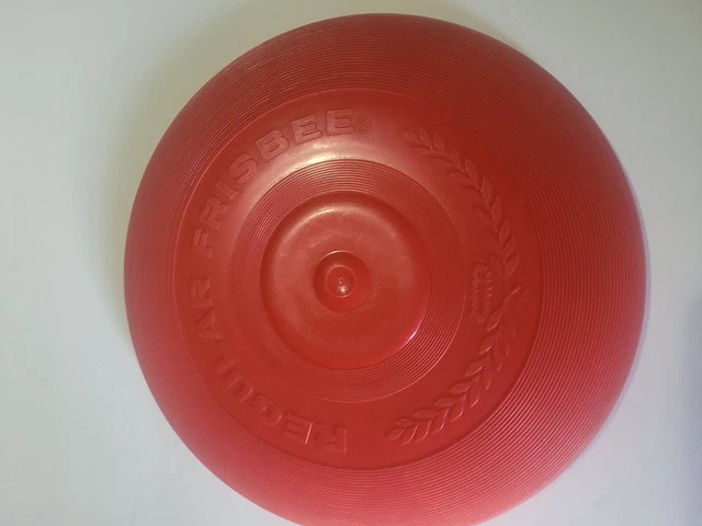 VINTAGE 1966 WHAM-O Regular Frisbee Flying Disc Red Original $10.00 ...