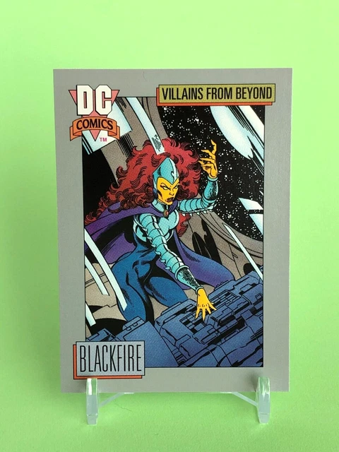 CARTE COMICS BLACK Fire Villains From Beyond DC 1991 #127 EUR 16,25 ...