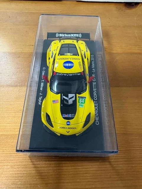SPARK 1/43 CHEVROLET Corvette C7.R No.64 Le Mans 2015 Model Gavin ...
