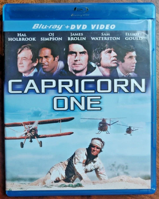 Capricorn One Blu Ray Dvd James Brolin Elliott Gould Hal Holbrook