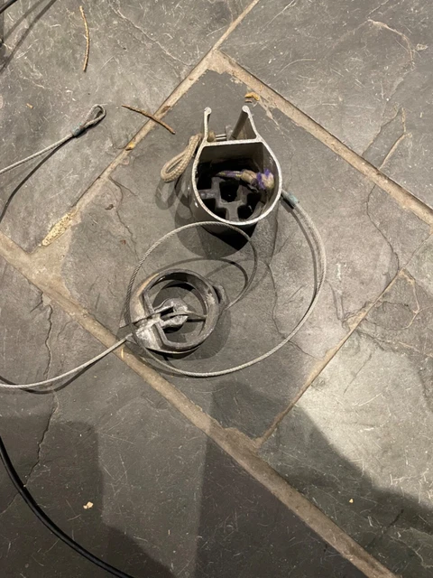 SAILING DINGHY BOOM end caps fittings GP14 Enterprise Boat Project ...