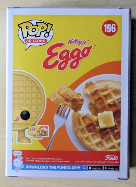 FUNKO AD ICONS Kellogg's Eggo Waffle Pop #196 £13.38 - PicClick UK