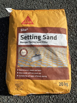 Sika Setting Sand Narrow Paving Joint Filler Buff 20 Kg FOR SALE ...