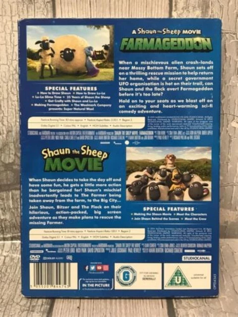 SHAUN THE SHEEP 2 Movie Collection DVD Animation (2020) Quality ...