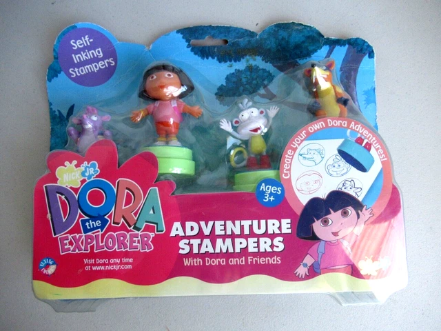 NICK JR DORA The Explorer Figure Adventure STAMPERS with Dora & Friends ...