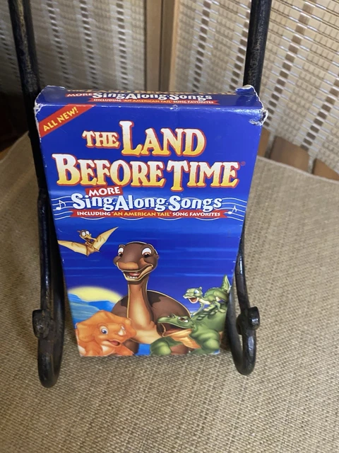 THE LAND BEFORE Time: More Sing-Along Songs (VHS, 1999) £14.90 ...