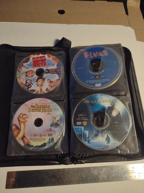 LOT OF 58 Loose DVD Disc Kids/Teen Movies In a Compact Disc Case ...