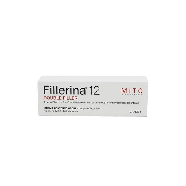 LABO SUISSE FILLERINA 12 Double Filler Mito - Grade 5 Eye Contour Cream ...