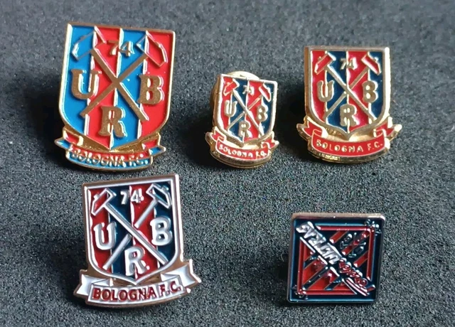 SPILLA PINS DISTINTIVO Stemma Simbolo Badge Logo Ultras Bologna Urb ...
