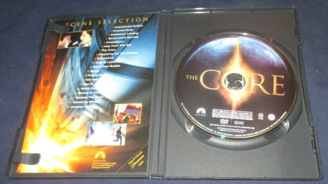 THE CORE (DVD, 2003, Widescreen) $3.49 - PicClick CA