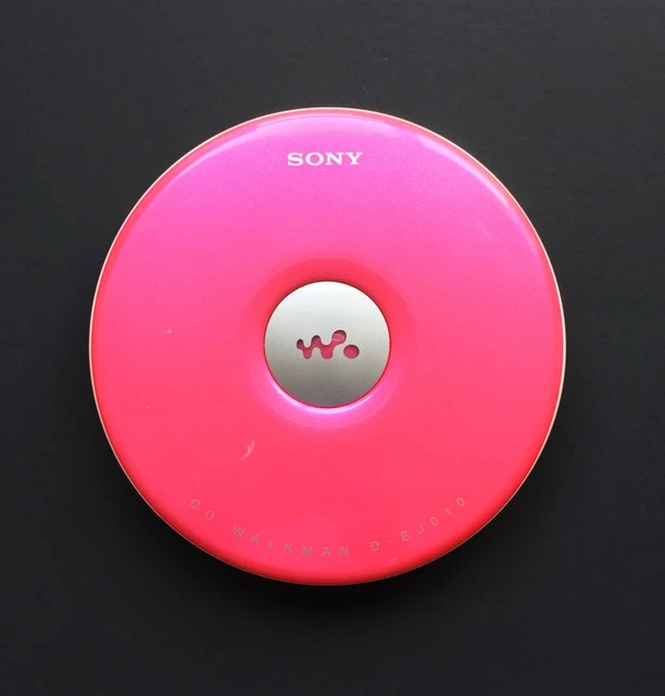 SONY CD WALKMAN D-EJ010 Portable Player CD-R/RW - Pink (Working ...