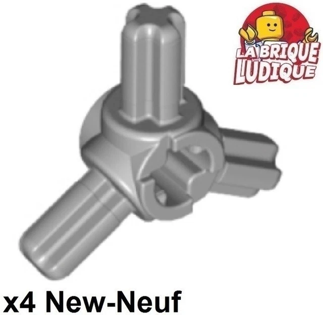 LEGO TECHNIC 4X connector connector Hub with 3 Axe Axle rotor gris/lb ...
