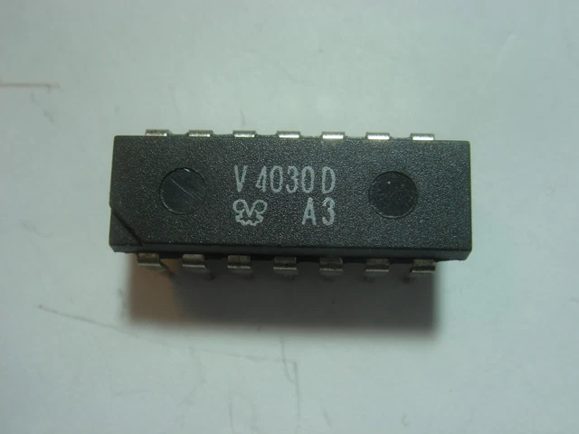 V4030 = CD4030 CMOS Ic Circuit #AA53 EUR 6,05 - PicClick FR