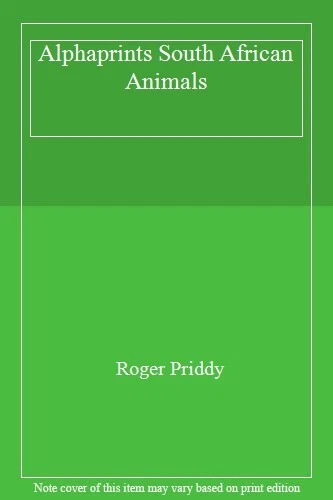 ALPHAPRINTS SOUTH AFRICAN Animals,Roger Priddy EUR 40,32 - PicClick IT