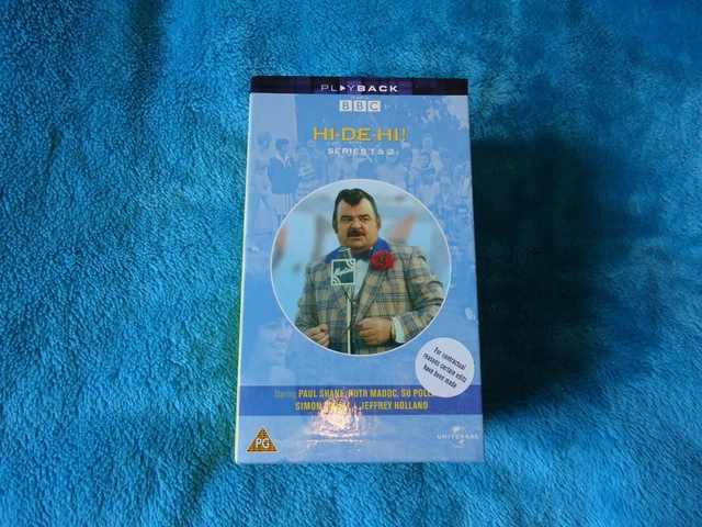 3 X VINTAGE VHS VIDEO TAPES ~ HI-DE-HI! ~ RARE COMEDY - BOX SET SERIES ...