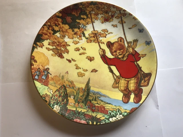 RUPERT BEAR - Wedgwood Collectors Plate - Series 1 - 1987 - Excellent £ ...