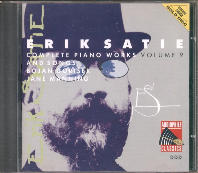 APC101055 BOJAN GORIŠEK, Jane Manning Satie - Complete Piano Works and ...