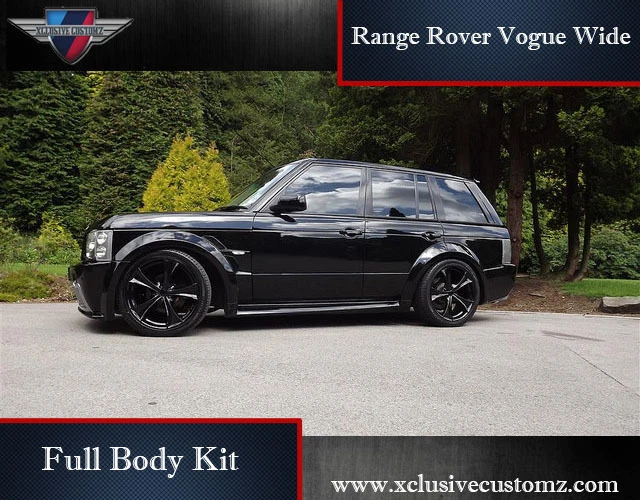 RANGE ROVER VOGUE Wide Full Body Kit L322 Conversion Tuning £2,500.00 ...