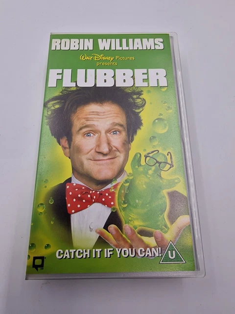 FLUBBER, 1998, ROBIN Williams Walt Disney VHS PAL, Tested £2.78 ...