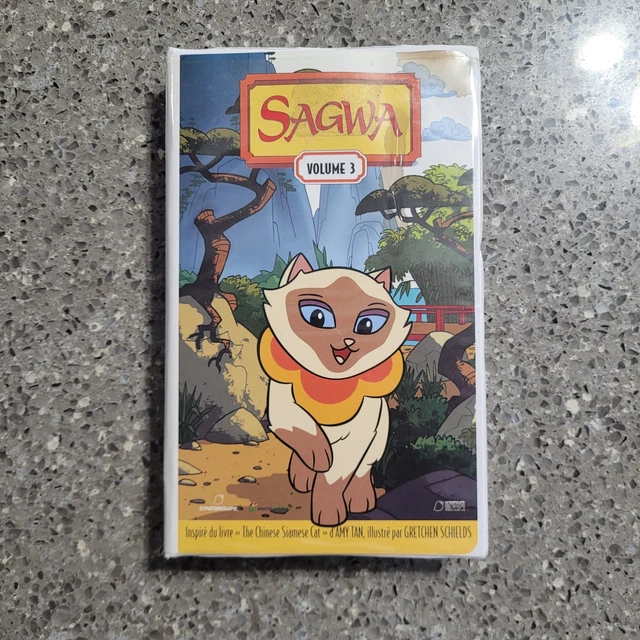 SAGWA LA CHATONNE Siamoise Chinoise Vol. 3 VHS [2002] French Teletoon ...
