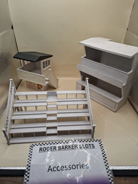 SCALEXTRIC CLASSIC BUILDING Grandstand Bundle Lot Building Track 1:32 ...