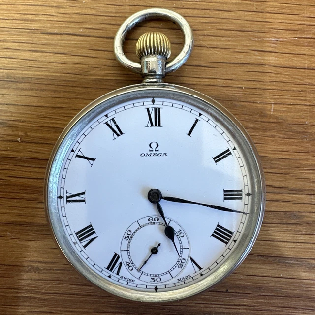 VINTAGE OMEGA POCKET Watch Swiss Made Men’s £145.89 - PicClick UK