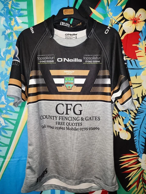 O'NEILLS HINDLEY ARLFC Rugby Shirt Jersey da uomo taglia S EUR 23,65 ...