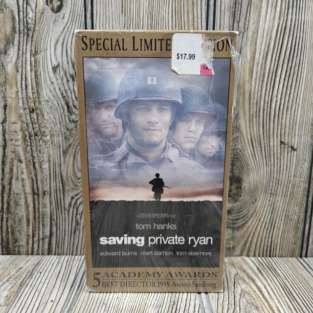 SAVING PRIVATE RYAN VHS 1998 2-Tape Set Special Limited Edition Tom ...