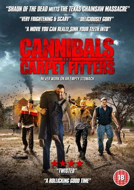 CANNIBALS & CARPET Fitters (DVD) Alex Zane Tony Nyland Lee Charles ...
